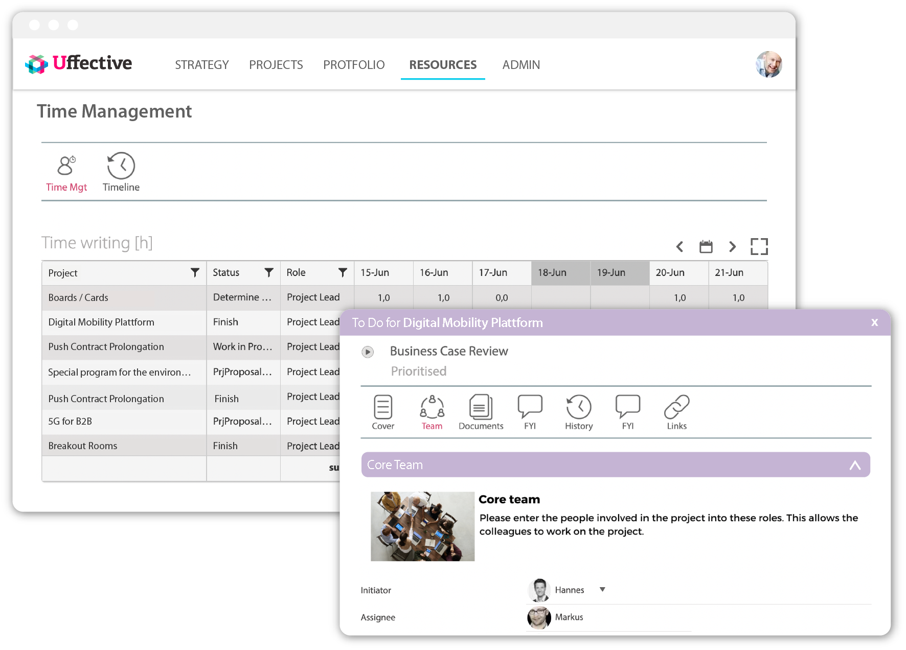Capacity & Resource Management – Uffective